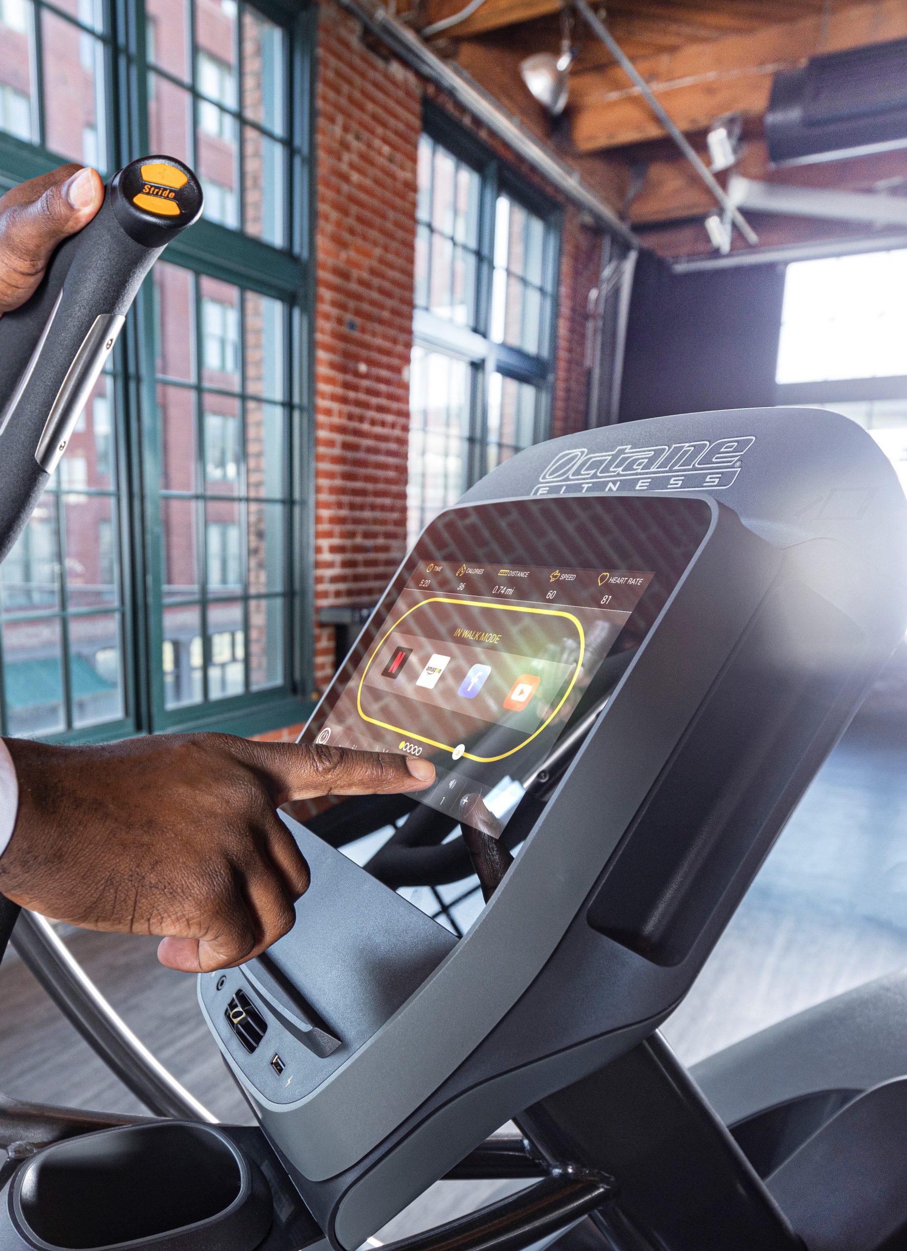Smart Console | Commercial Fitness Equipment | Octane Fitness